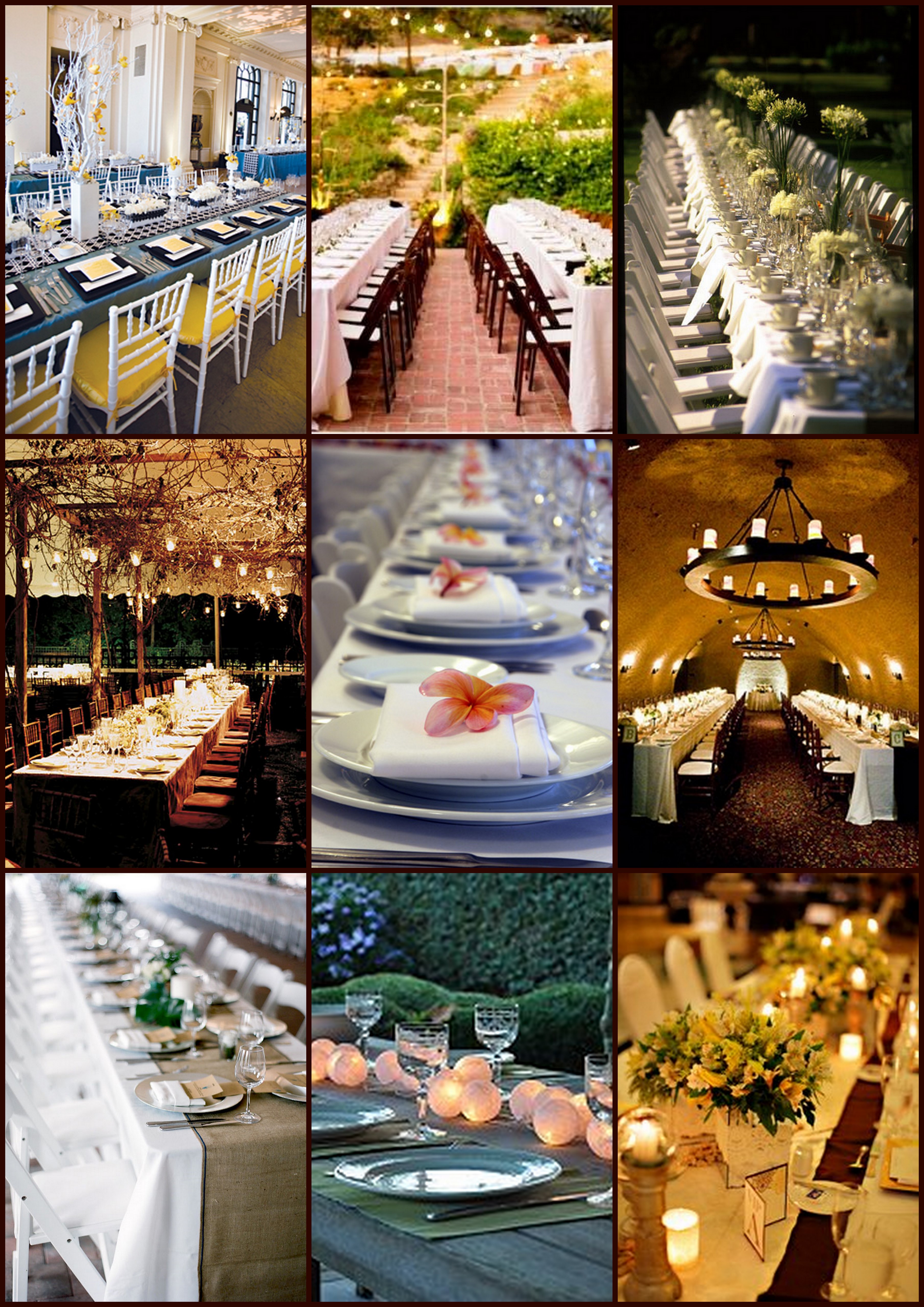I Love Long Reception Tables! | Revel Events